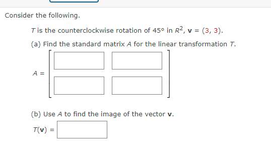 nsider the following. T is the counterclockwise | Chegg.com