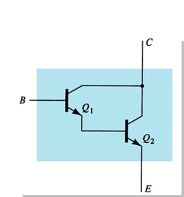 Solved For a Darlington pair -as an example for compound | Chegg.com