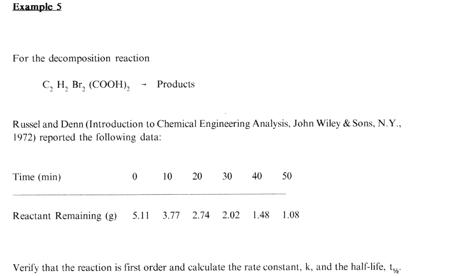 Solved Example 5\\nFor the decomposition | Chegg.com