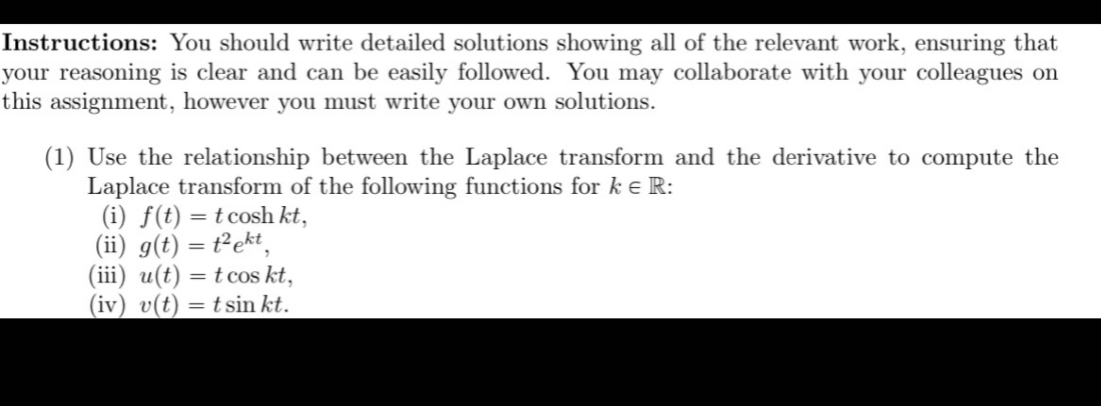 Solved Instructions: You should write detailed solutions | Chegg.com