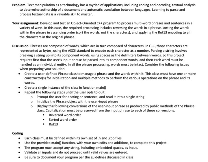 Solved Problem: Text manipulation as a technology has a | Chegg.com