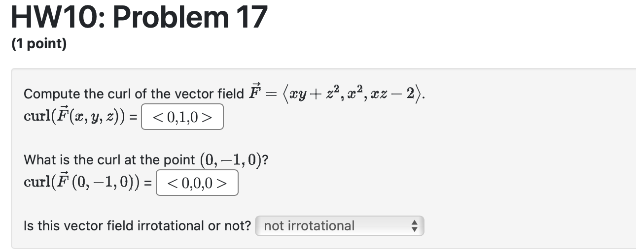 Solved Compute the curl of the vector field | Chegg.com