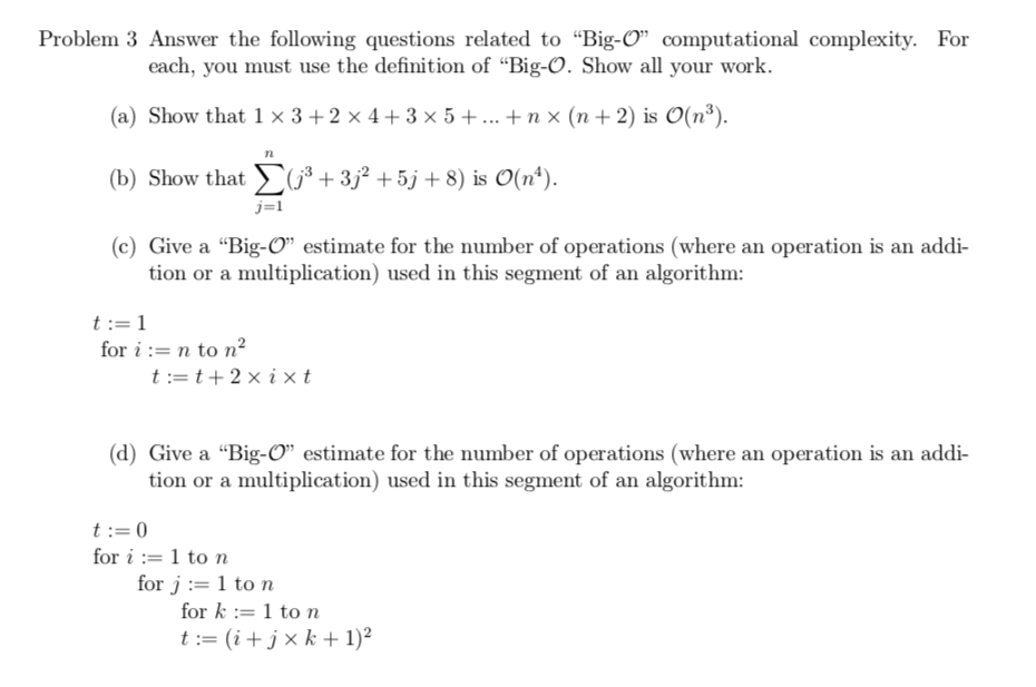 Solved Problem 3 Answer the following questions related to | Chegg.com