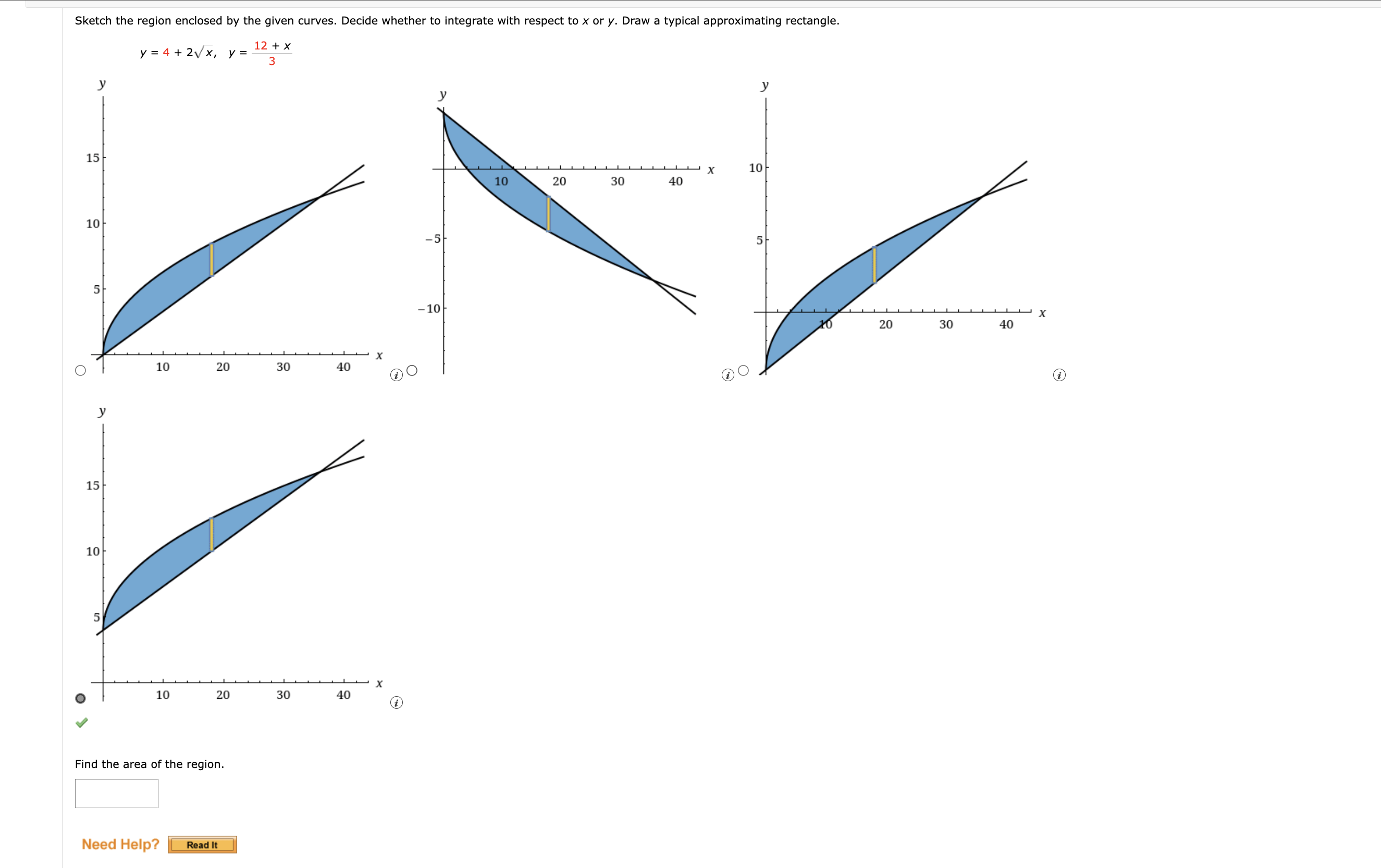 Solved Sketch the region enclosed by the given curves. | Chegg.com
