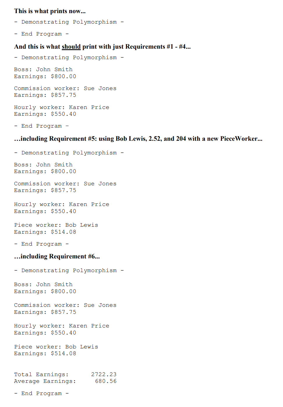 The main objectives for this assignment involve | Chegg.com