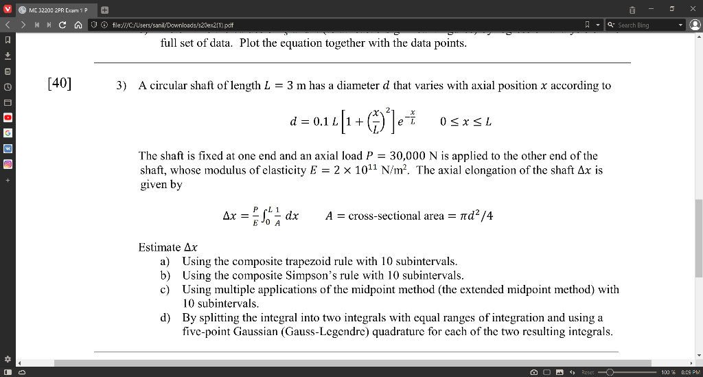 5 v K N C A - Q Search Bing | Chegg.com