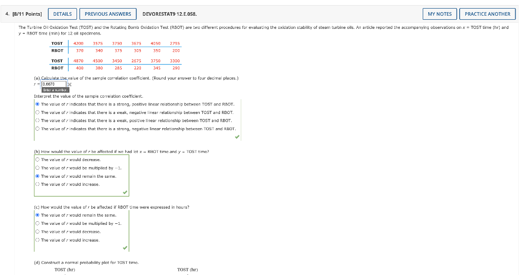 Solved 4. [8/11 Points) DETAILS PREVIOUS ANSWERS DEVORESTAT9 | Chegg.com