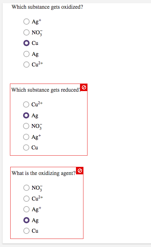 Solved Identify the oxidized substance, the reduced | Chegg.com
