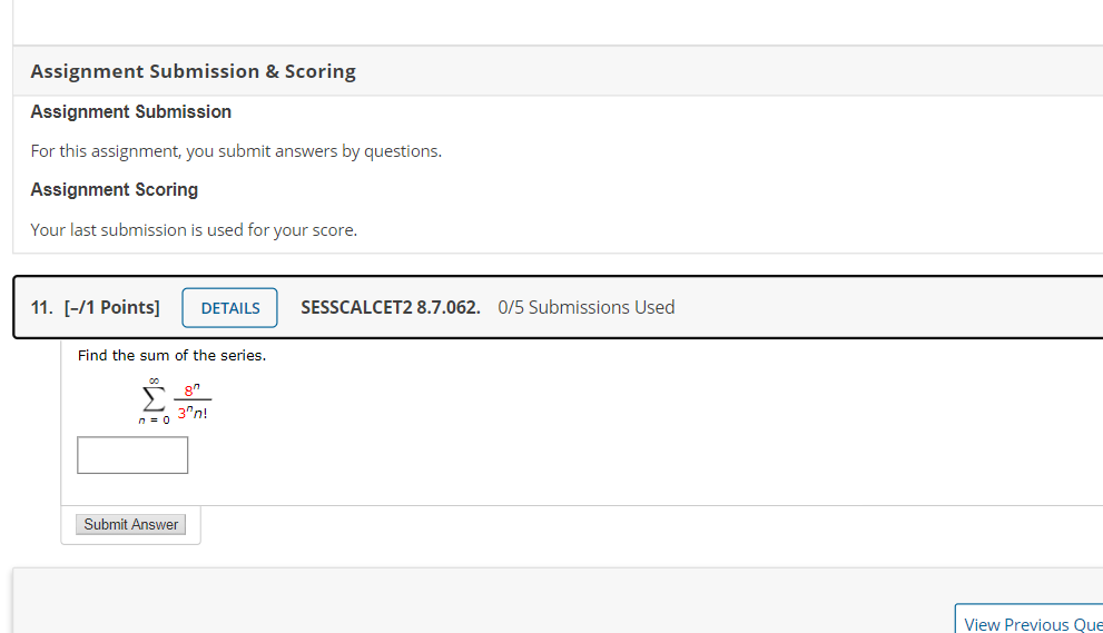Solved Assignment Submission & Scoring Assignment Submission | Chegg.com