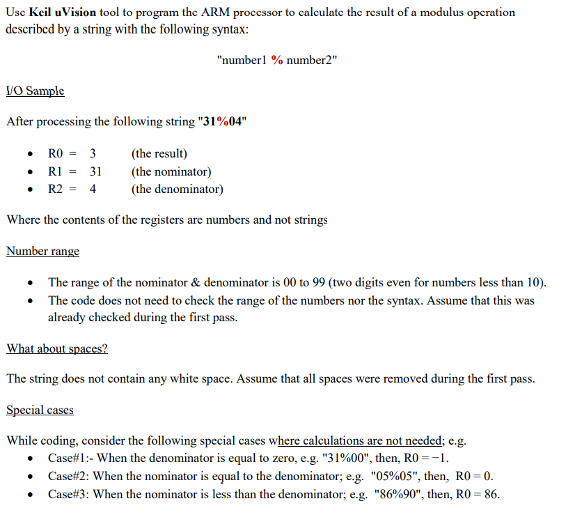 Solved Usc Keil uVision tool to program thc ARM processor to | Chegg.com