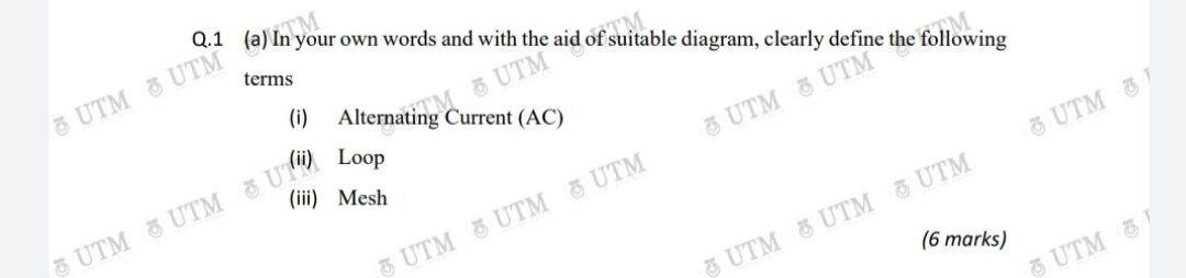 Solved TM M Q.1 (a) in our own words and with the aid of | Chegg.com Solved TM M Q.1 (a) in our own words and with the aid of | Chegg.com
