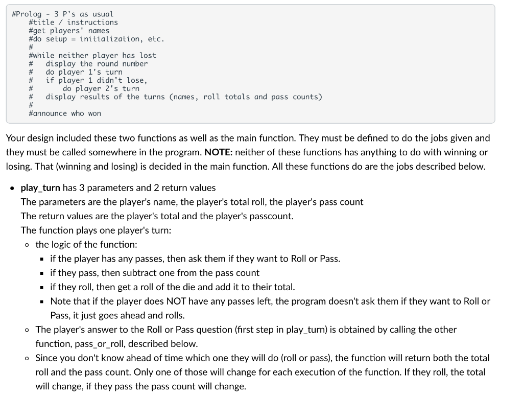 Solved You are going to write a program that will play a | Chegg.com
