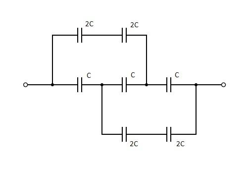 Solved Capacitor circuits Calculate the total capacitance | Chegg.com