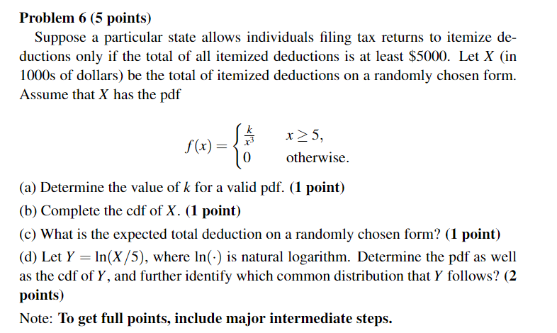Solved Problem 6 (5 points) Suppose a particular state | Chegg.com