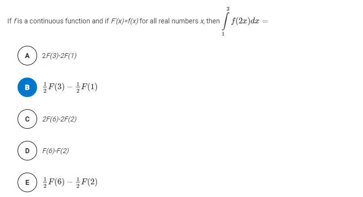 Solved 3 If fis a continuous function and if F(x)=f(x) for | Chegg.com