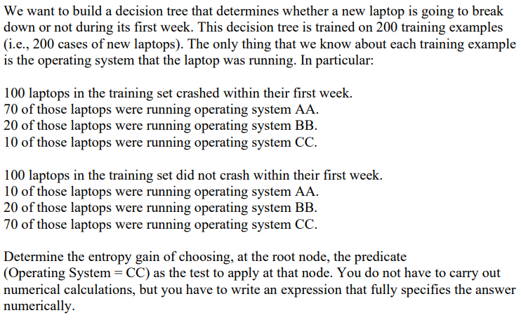 Solved Can you Answer and explain the steps clearly for the | Chegg.com