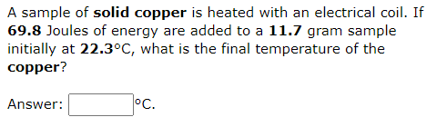 Solved A sample of solid chromium is heated with an | Chegg.com