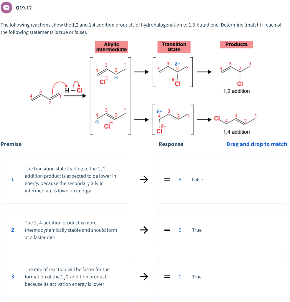 Solved Q19.9 Protonation of isoprene can occur in two | Chegg.com