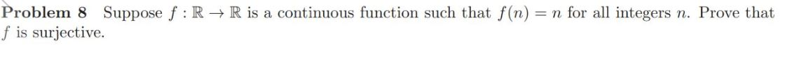 Solved Problem 8 Suppose f: R+R is a continuous function | Chegg.com