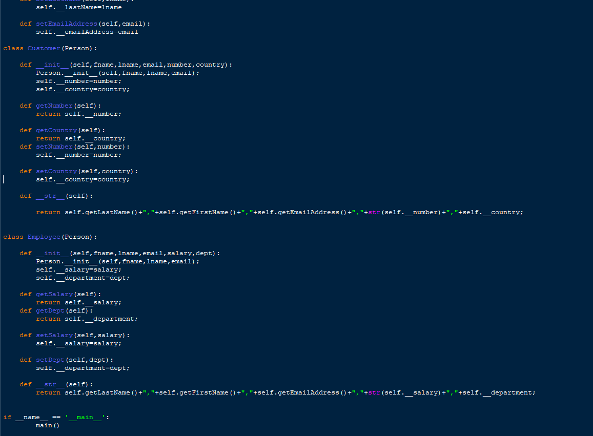 Solved Python - I'm getting an invalid syntax error on the | Chegg.com