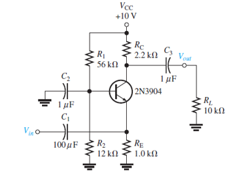 Solved Implement the following circuit on a breadboard or | Chegg.com