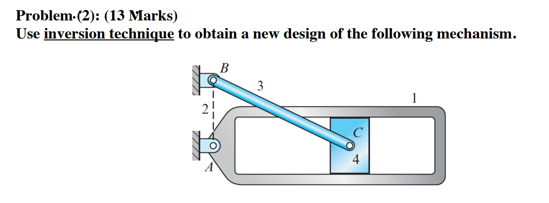 Solved Problem.(2): (13 Marks) Use inversion technique to | Chegg.com