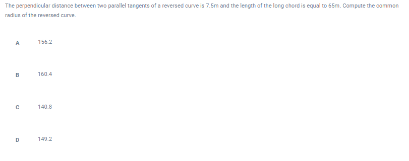 Solved The perpendicular distance between two parallel | Chegg.com