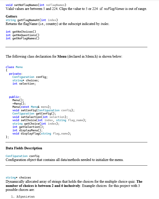 In lab7out you will be implementing a multiple-choice | Chegg.com