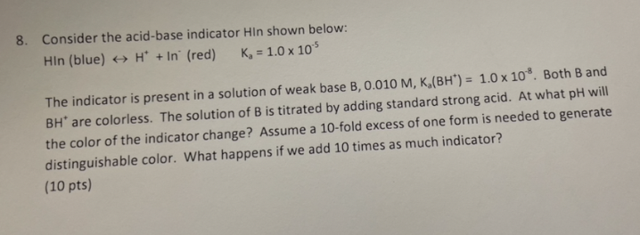 Solved 7. Using the activity coefficient table determine | Chegg.com