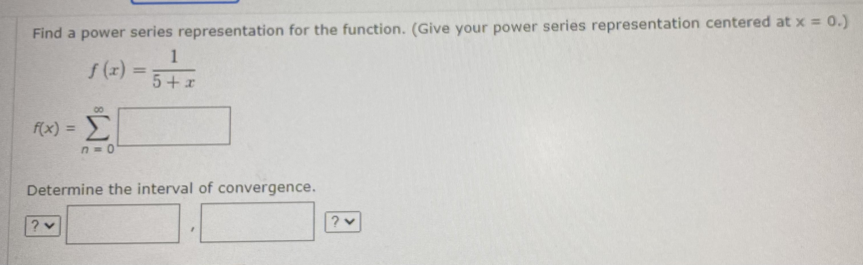 Solved Find a power series representation for the function. | Chegg.com