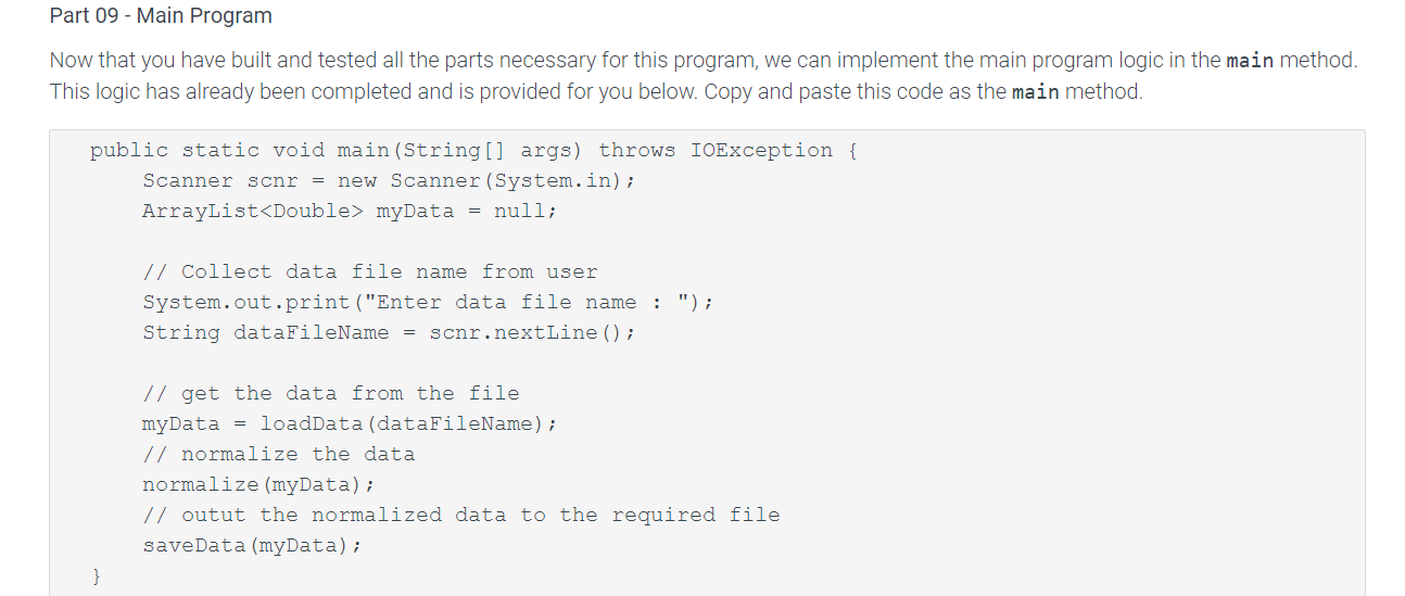 Solved Part 01 Compute Average For This Part You Must Chegg