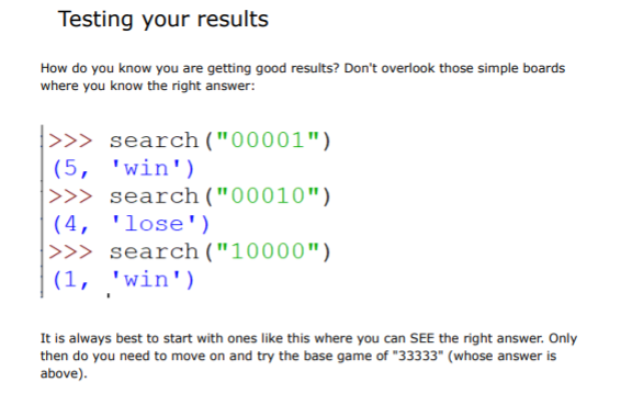 Implementing Mini-Max to play a game Introduction | Chegg.com
