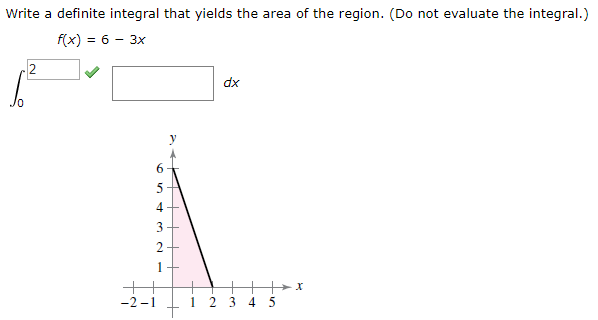 Solved Write a definite integral that yields the area of the | Chegg.com Solved Write a definite integral that yields the area of the | Chegg.com