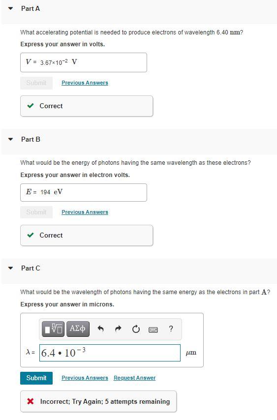 Solved I need part C solved, parts A and B are already done. | Chegg.com