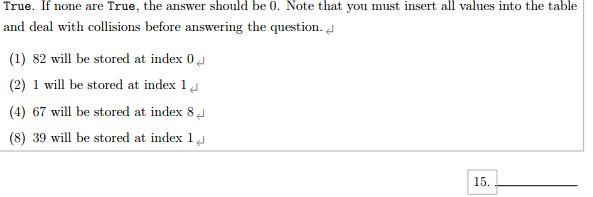 Solved (7 points) Consider inserting the keys | Chegg.com