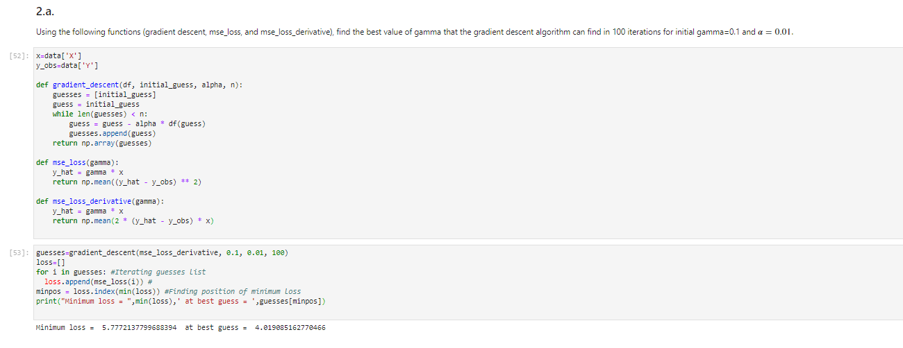 Question 2. The following function generates the | Chegg.com