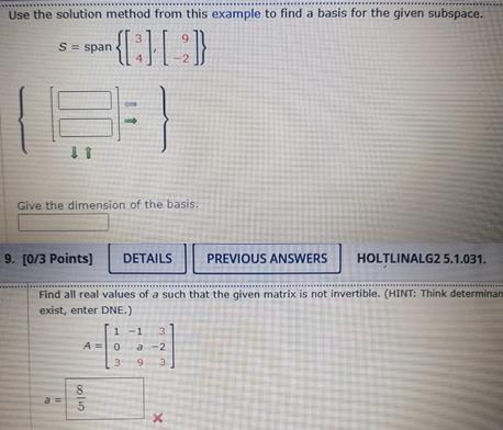 Solved Use the solution method from this example to find a | Chegg.com