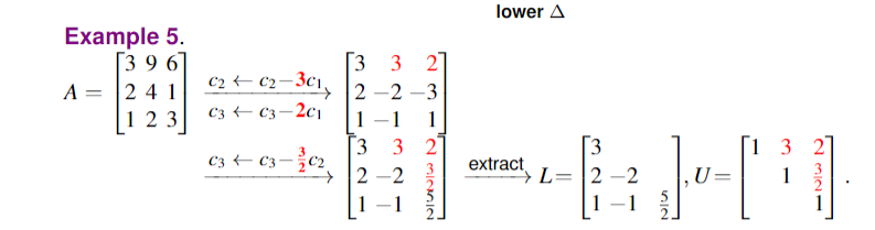Solved Modify The Function Mylu To Perform An Lu