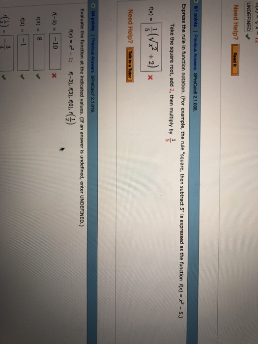 Solved UNDEFINED Need Help? Read It 0/1 points I P 2.1.008 | Chegg.com