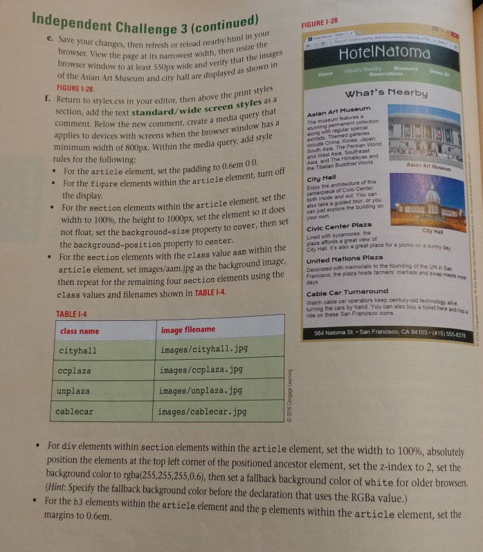 Solved Independent Challenge 3 Many of the clients of the | Chegg.com