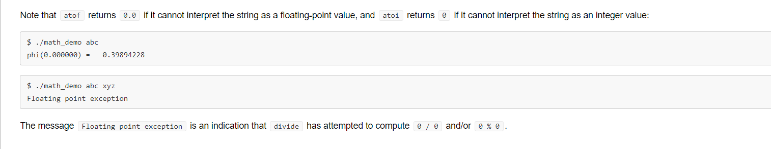 Solved 2. math_demo.c The header file contains most of the | Chegg.com