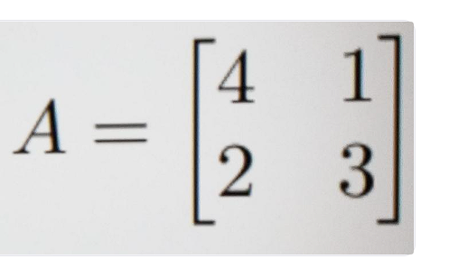 Solved A = 4 2 3 | Chegg.com