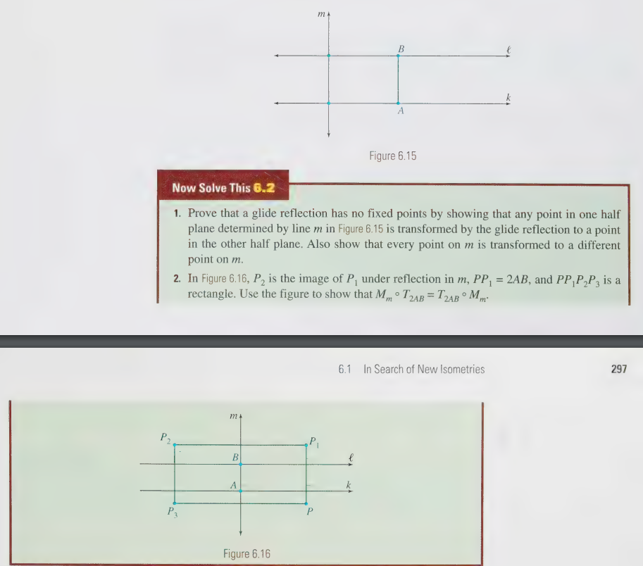 Solved Prove that a glide reflection has no fixed points by | Chegg.com