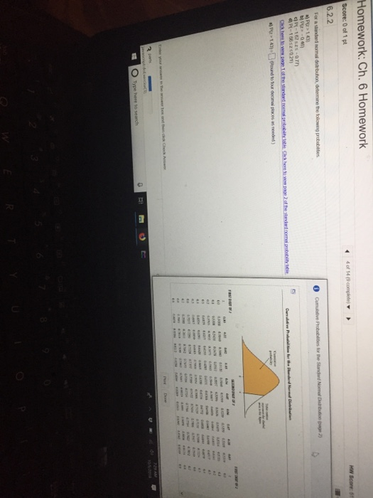 Solved Homework Ch 6 Homework Score 0 Of 1 P 6 2 2 Di