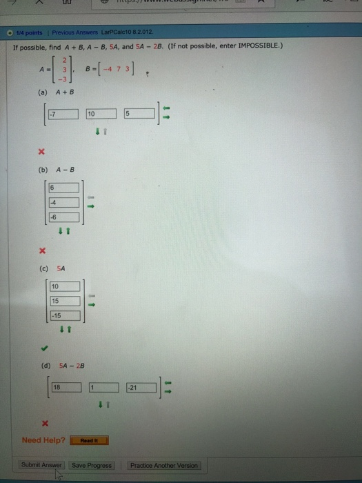 Solved 114 points Previous Answers LarPCalc10 8.2.012. If | Chegg.com
