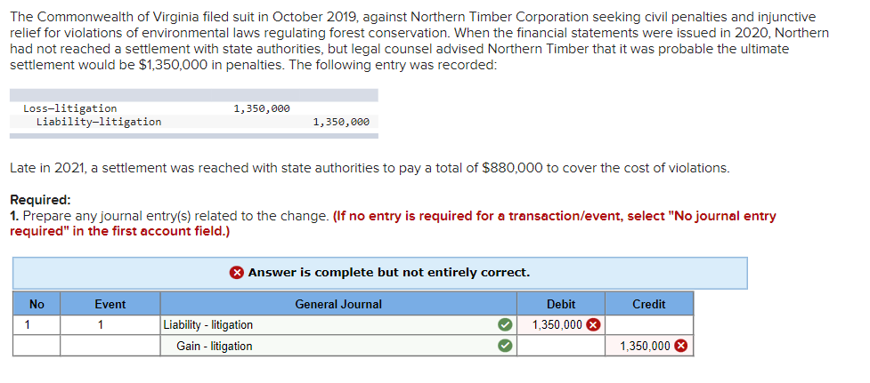 Solved The Commonwealth of Virginia filed suit in October | Chegg.com