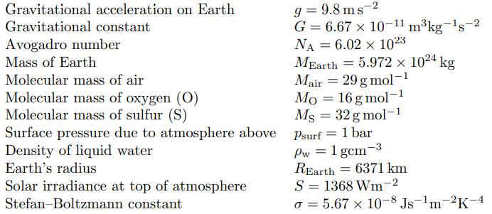Solved Assume an isothermal atmosphere of temperature Tˉ, | Chegg.com