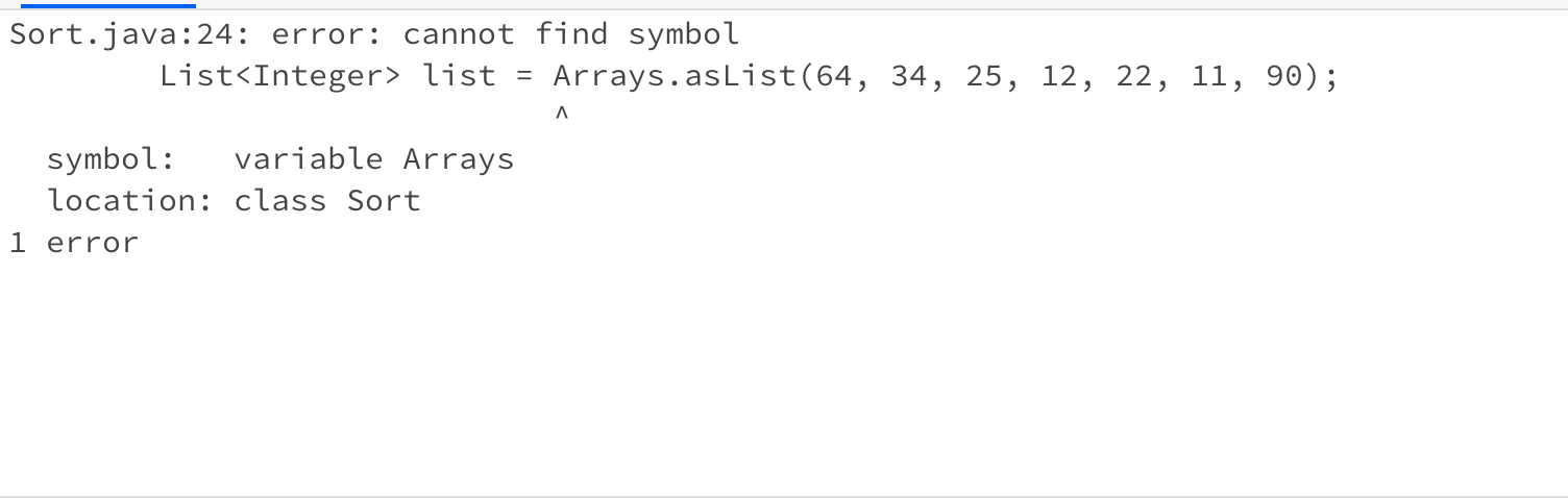 Solved Hi my code is producing this error and I dont | Chegg.com