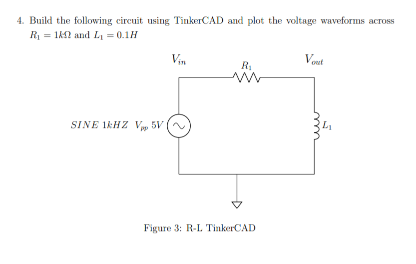 Solved 4. Build the following circuit using TinkerCAD and | Chegg.com