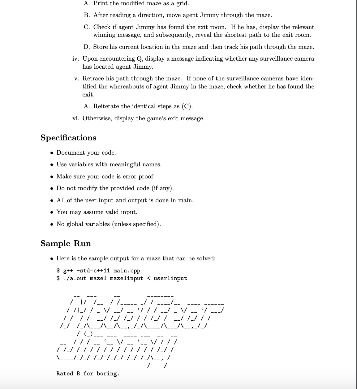 Solved Description This assignment will give you more | Chegg.com